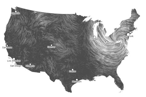 Mapcarte 2 365 Wind Map By Hint Fm 2012 Wind Map Wind Data Wind