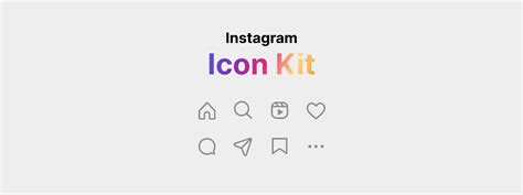Instagram Icon Kit Figma