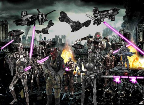 Terminator Army By Weylandyutanicorp On Deviantart