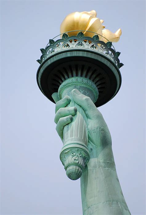New York Statue Of Liberty Up Close 156 Statue Of Liberty Torch Close