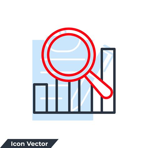 Analytics Icon Logo Vector Illustration Data Analysis Symbol Template