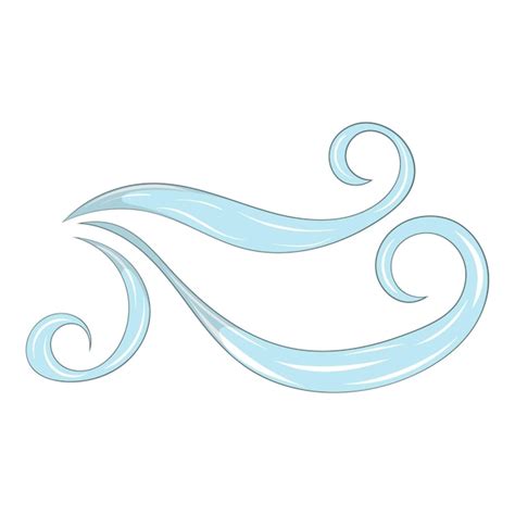Premium Vector Wind Icon Cartoon Illustration Of Wind Vector Icon For