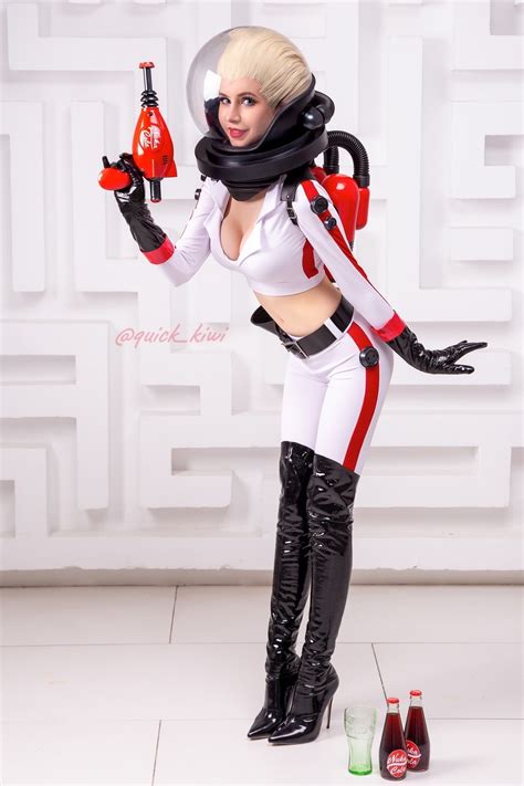 Nuka Cola Girl Мой косплей на Fallout 4 12 05 24 16 54 Пикабу