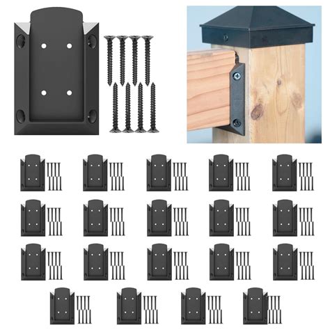 Kastforce 20pcs Deck Railing Brackets Connectors For 2x4