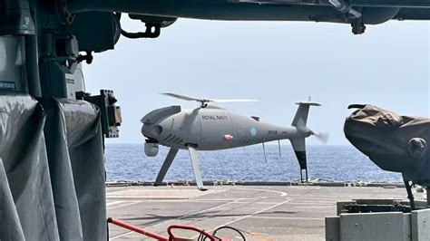 Royal Navys Peregrine Vtol Drone Makes Operational Debut In Gulf