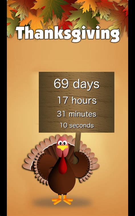 How Many More Fridays Until Thanksgiving