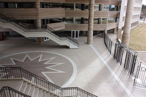 Renovating The Atrium And Walkways With Sandscape Texture