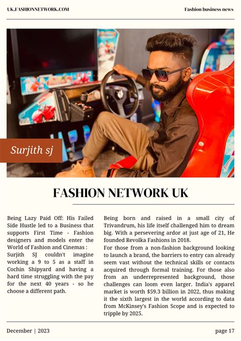 surjith sj on linkedin fashionnetwork ukmagazine surjithsj