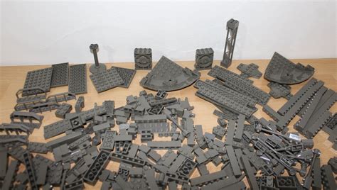 Lego Teile Ca 700 Gr 39 Masten Pfeiler Alt Dunkelgrau Gebraucht