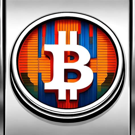 Premium Ai Image Bit Coin Logo