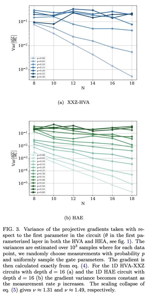 Measurement Induced Entanglement Phase Transitions In Variational Quantum Circuits · Issue 1025