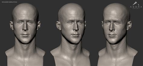 Ryan 3d Model Wip On Behance