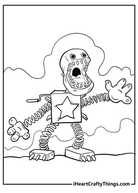 Poppy Playtime Coloring Pages 2025