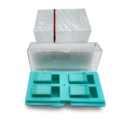 Duran Glass Blank Microscope Slides — Au