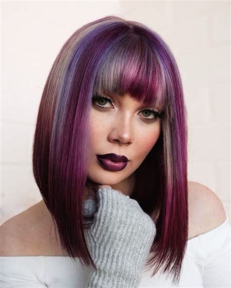 32 Mystical Midnight Purple Hairstyles That Will Transform Your Style