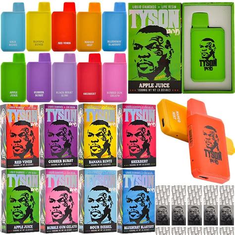 Tyson Pod 1g 1000mg 1ml Empty Device Pod Rechargeable 220mah Charger