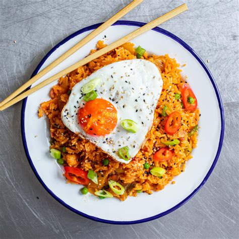 Spicy Bacon And Kimchi Fried Rice Mob