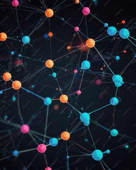 A Computer Generated Image Of A Complex Structure With The Words Quot Connected Quot Premium