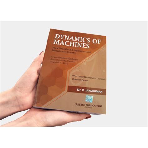 Dynamics Of Machines For V Sem B E Mech Mechatronics As Per Latest Au