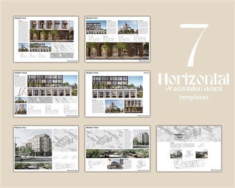 Architectural Presentation Board Templates