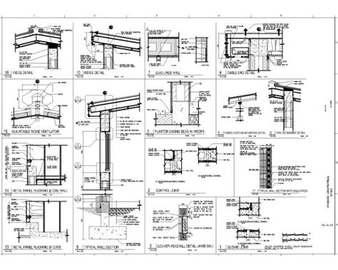 Cmu Wall And Truss Details Dwg 2 Thousands Of Free Autocad Drawings
