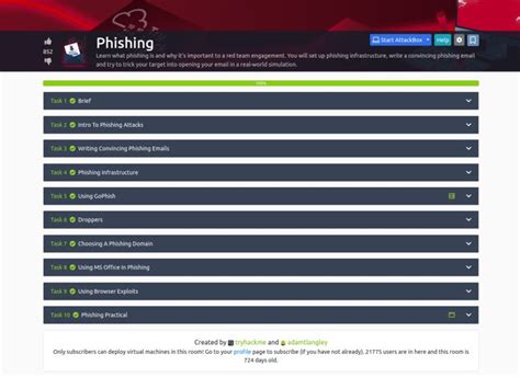 Tryhackme Room Phishing Solved Amine Nait Ali Posted On The Topic
