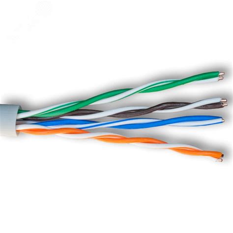 Витая пара Standard UTP 5e 4x2xAWG24 Cu LSZH нг(А)-HF In. 305м артикул ...