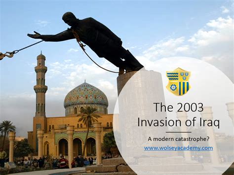 Iraq War 2003 Causes Events And Consequences Teaching Resources