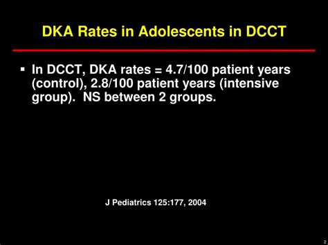 Ppt Transitioning Care Of Young Adults Complications Dka And