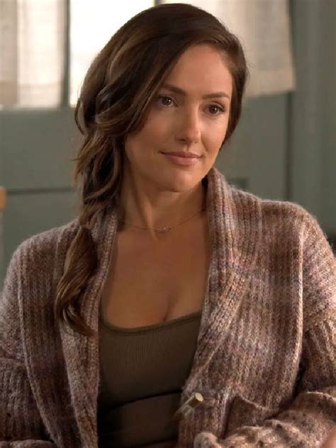 Ransom Canyon 2025 Minka Kelly Purple Tie Dye Cardigan Texas Jackets