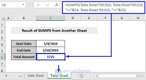 how to use the sumifs function to sum values in a date range in excel