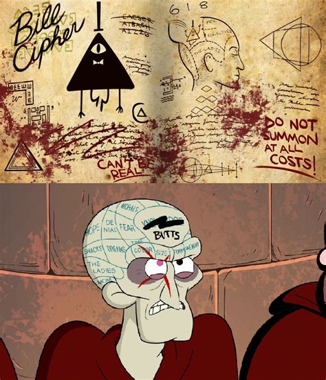 Blind Ivan And Bill Cipher Gravity Falls Comics Gravity Falls