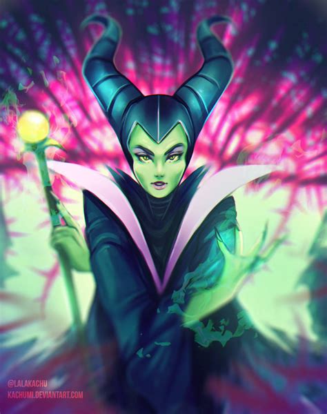 Disney Villians Maleficent By Art By Shiela On Deviantart