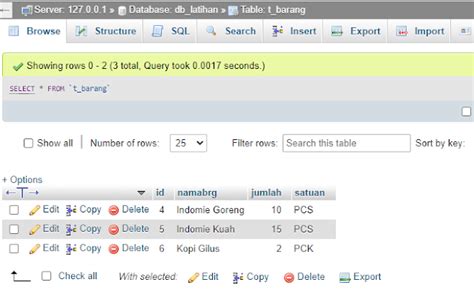 Cara Sederhana Multi Insert Data Dengan PHP MySQL