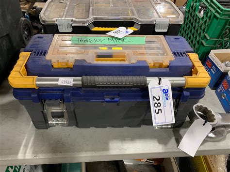 Mastercraft Maximum Portable Tool Box With Assorted Tool Contents