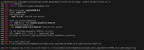 如图，在配置vue3 ，cesium报错 Supermap技术问答社区