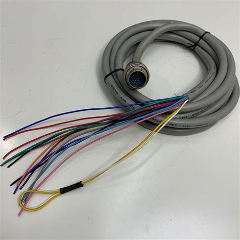 Cáp Sam Woo 21 16 16 Pin Male Connector To 15 Core Bare Wire Open End