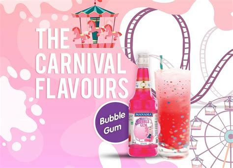 Manama Mocktail Bubble Gum Syrup Packaging Size 750ml Liquid At