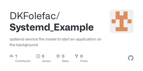 github dkfolefac systemd example systemd service file model to start