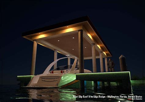 Design Project For Boat Slip Roof Trim Edge Design In United States