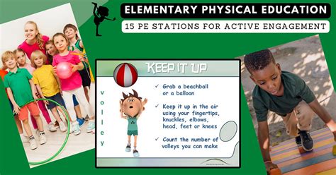 Pe Stations 15 Fun Ideas For Active Engagement In Elementary Physical