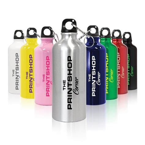 Personalized Metal Water Bottles Custom Logo Printed Sports Etsy