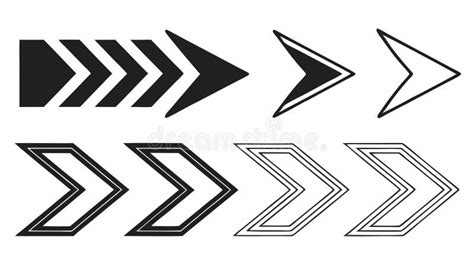 Arrows Direction Vector Set Navigation And Flow Symbols Directional Design Elements Vector