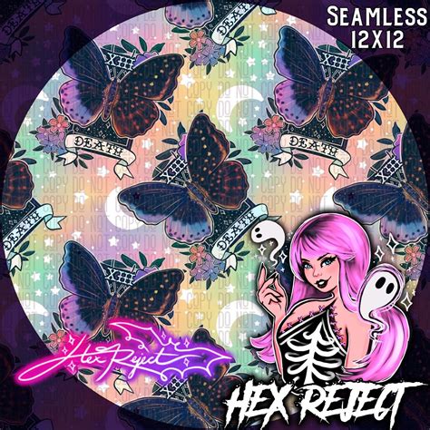 Trans Intersex Non Binary Butterfly Seamless File B