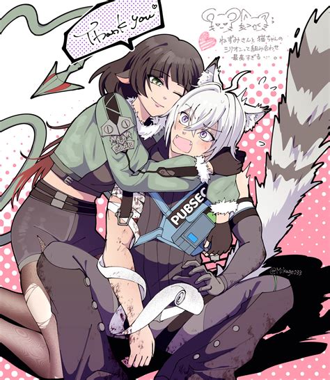 Mikage Jane Doe Zenless Zone Zero Seth Lowell Zenless Zone Zero Highres Boy Girl