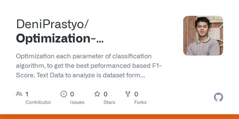 github deniprastyo optimization classification algorithm in sentiment