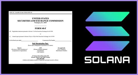 Sol Strategies Seeks Nasdaq Listing With 72 Million Solana Bet The