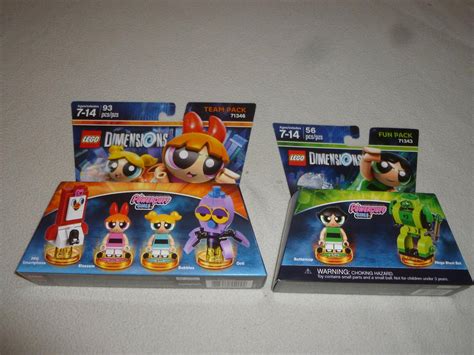 New Powerpuff Girls Mini Figure Set Lego Fig Lot Dimensions Minifig