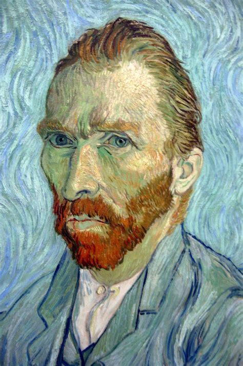 Paris Musée Dorsay Vincent Van Goghs Portrait De Lartiste Van