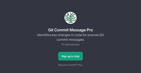 Git Commit Message Pro And 5 Other Ai Tools For Commit Messages